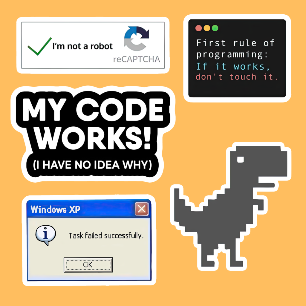Buy Geeky Tech Programmer Sticker Pack Online in Pakistan