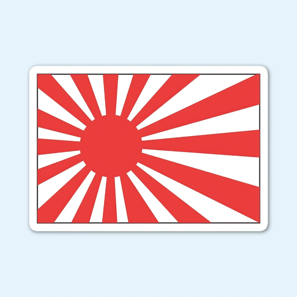 Rising Sun Japan JDM Sticker | Sports Cars Stickers