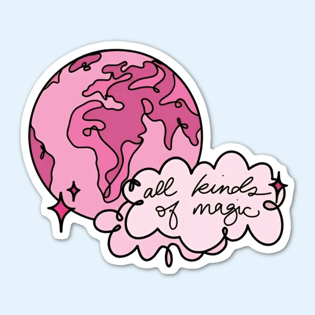 All Kinds Of Magic Cute Sticker | Cute Stickers | Aesthetic Stickers