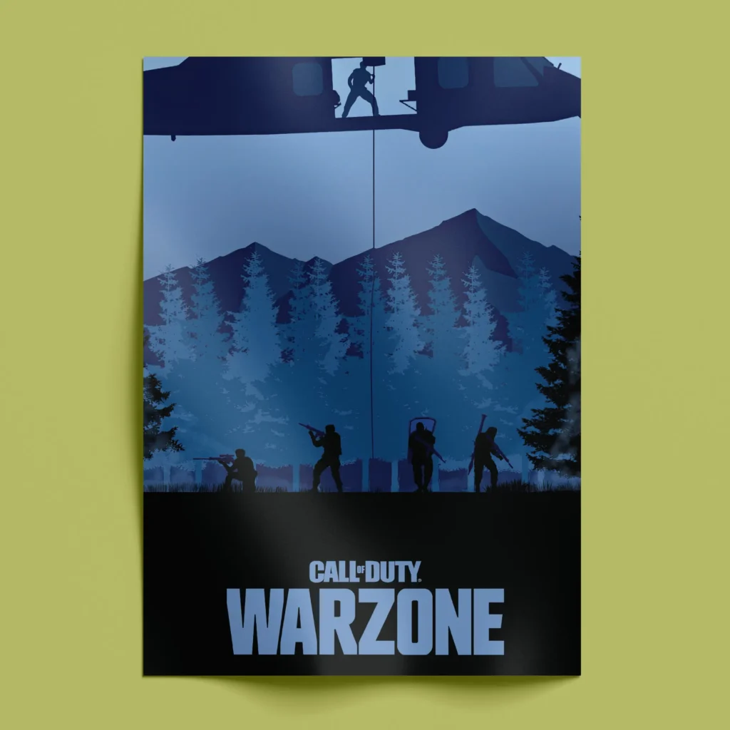 Call of Duty Wall Poster | Wall Posters in Pakistan| Wall Art